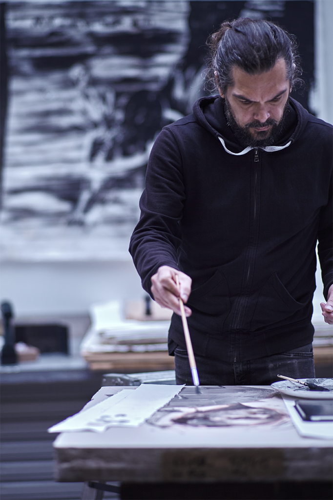 John Wentz - "A Northern Sign" lithograph on stone | Print Them All