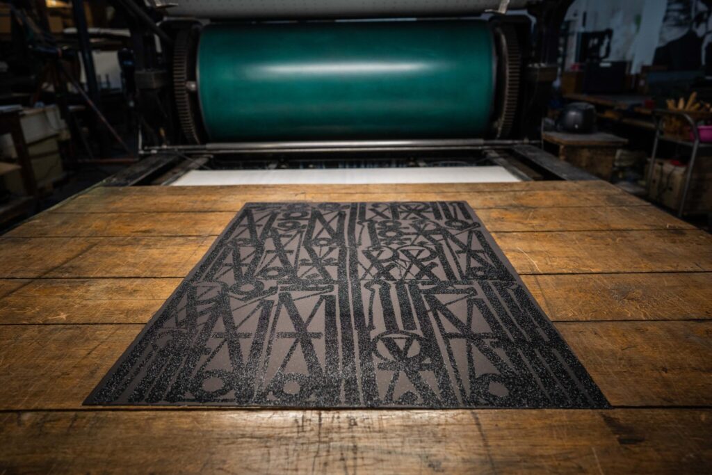 RETNA - Black on Blast - Lithograph | Print Them All