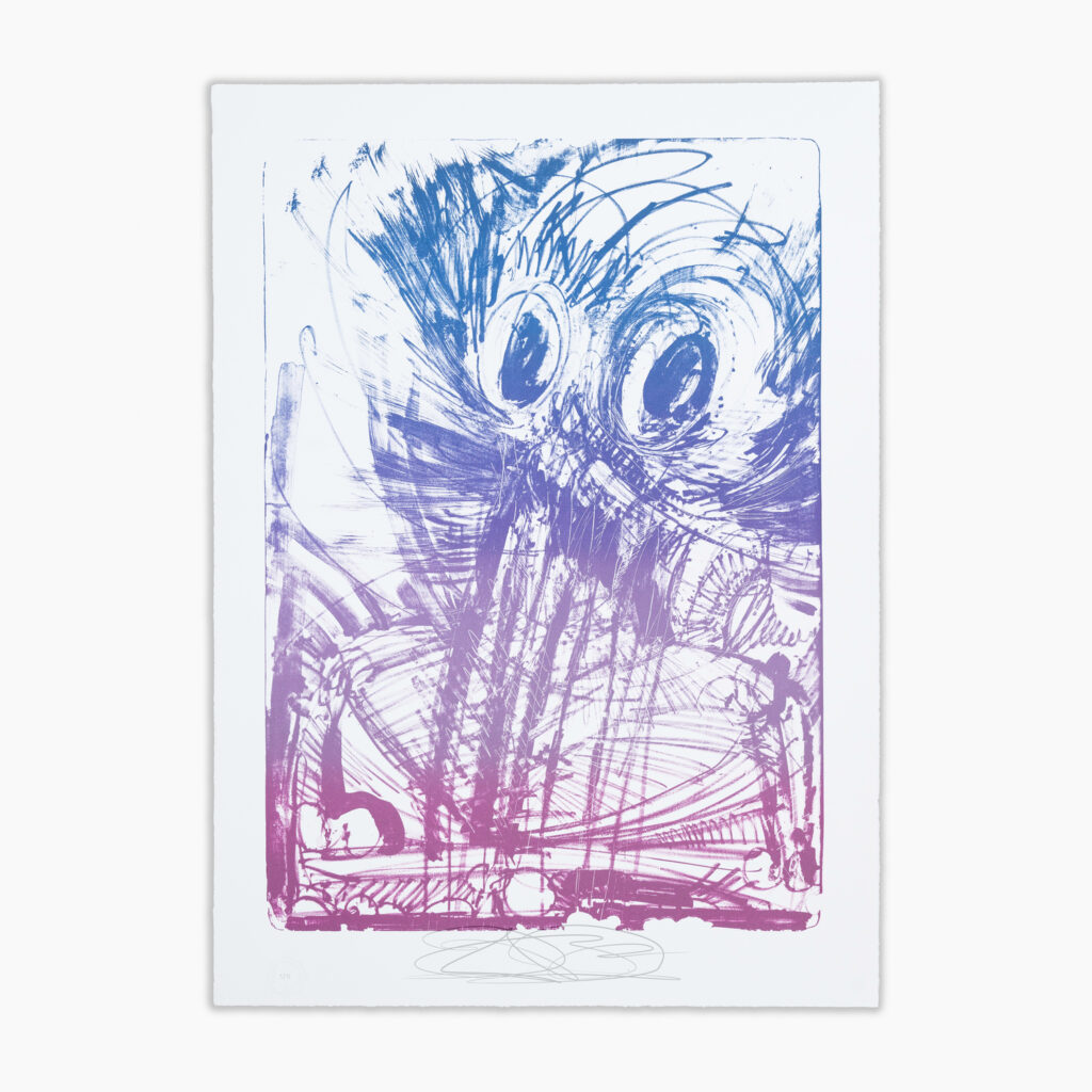 RETNA - Cartoon Stone (Purple Tones) | Print Them All